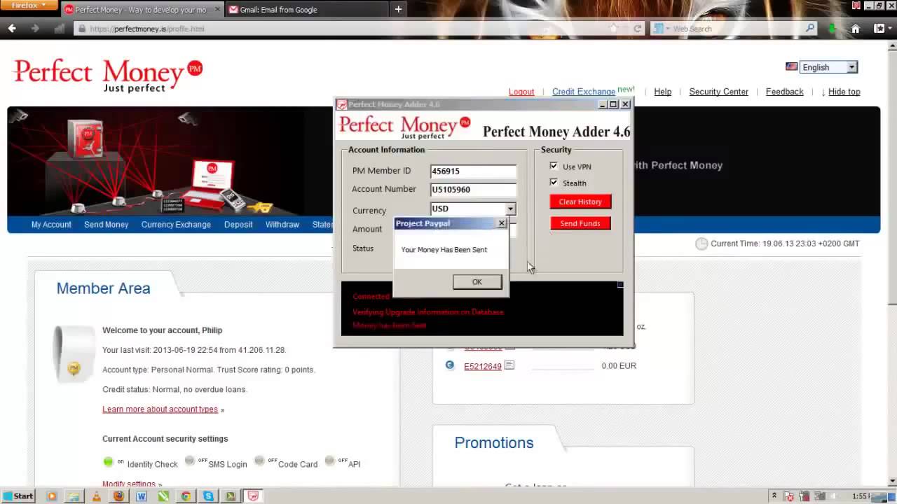 Ultimate Perfect Money Adder Software - YouTube