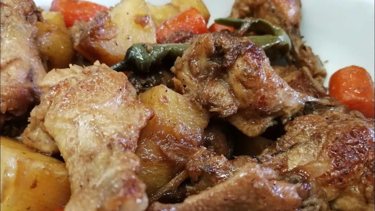 How to cooked adobong chicken with 7 up (or sprite) filipino foods ...