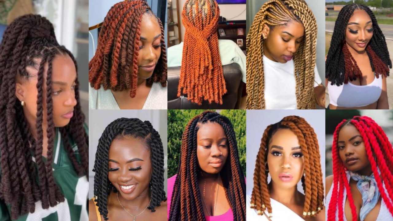 Stylish Cornrow Braids with Brazilian Wool Yarn Hairstyles Ideas ...