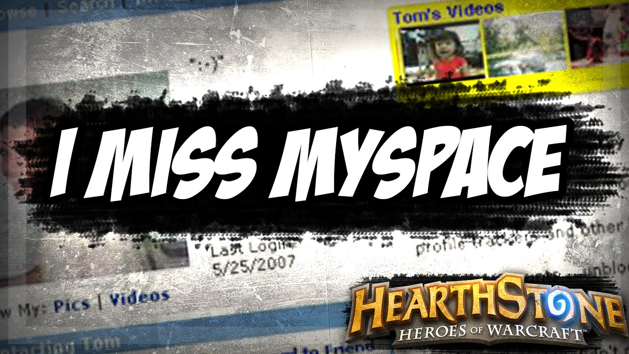 I Miss MySpace[Hearthstone Arena Gameplay] - YouTube