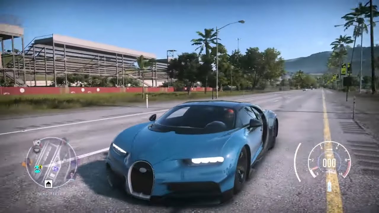 Bugatti Chiron Sport in NFS Heat Mod - YouTube