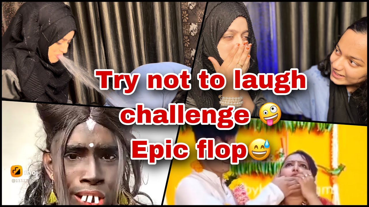 Try not to laugh challenge 🤪challenge went wrong 😑 #meenazfam # ...