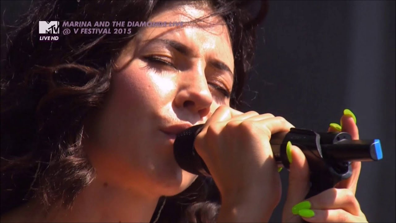 Marina & The Diamonds - Live @ V Festival 22/08/2015 1080i HDTV - YouTube