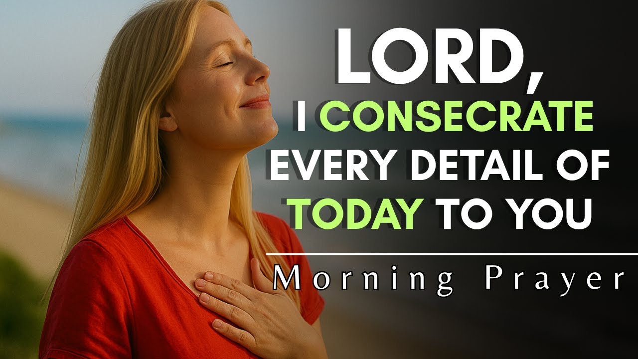Consecrate everything to the Lord and your plans will be successful ...