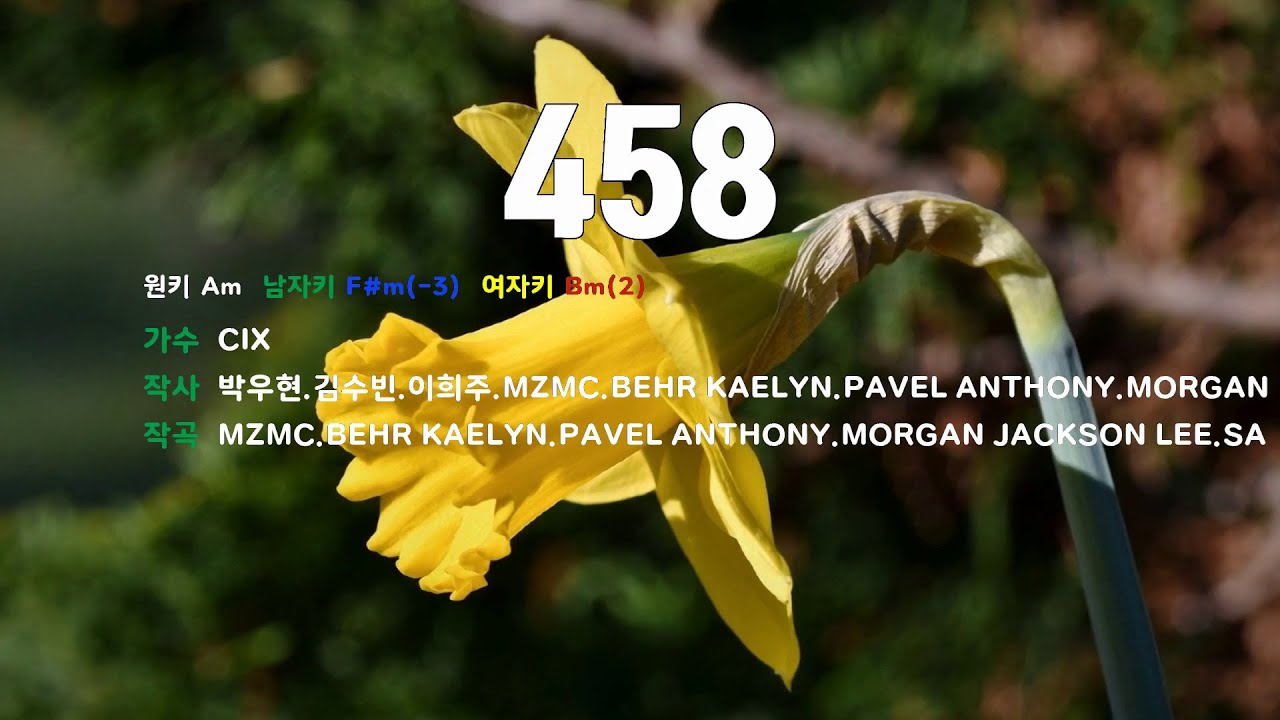 [은성 반주기] 458 - CIX - YouTube