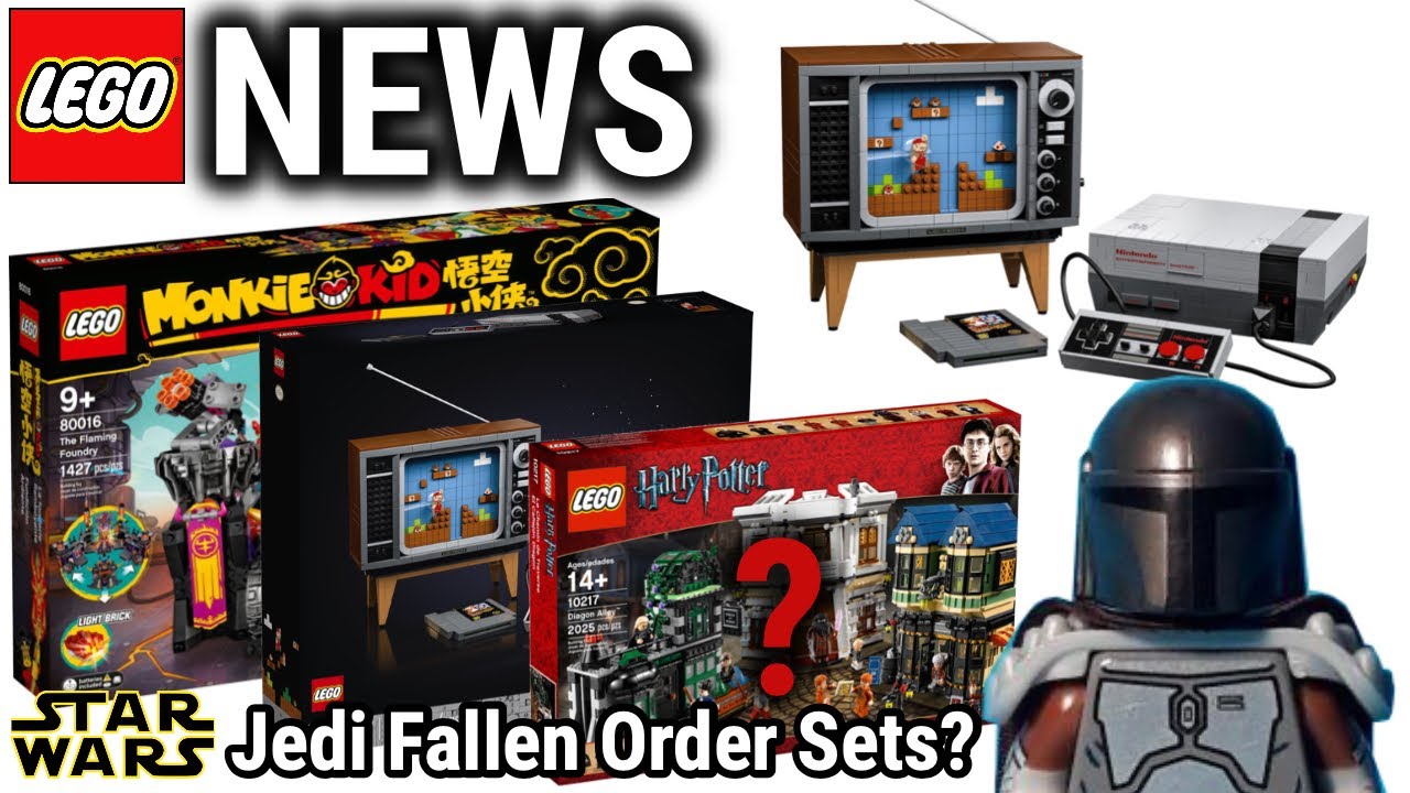 Traum für LEGO Super Mario Fans.. (NES!) | Star Wars Mandalorian &Jedi ...
