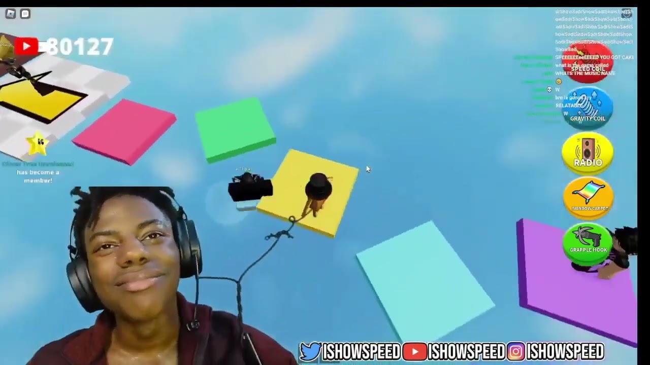 IShowSpeed GETS DEPRESSED WHILE PLAYING ROBLOX!! (TRIGGERED) - YouTube