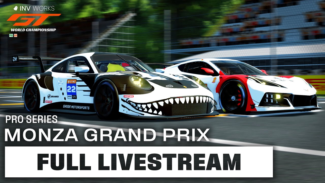 INV WORKS GT World Championship Pro Season 1 Race 1 at Monza - YouTube