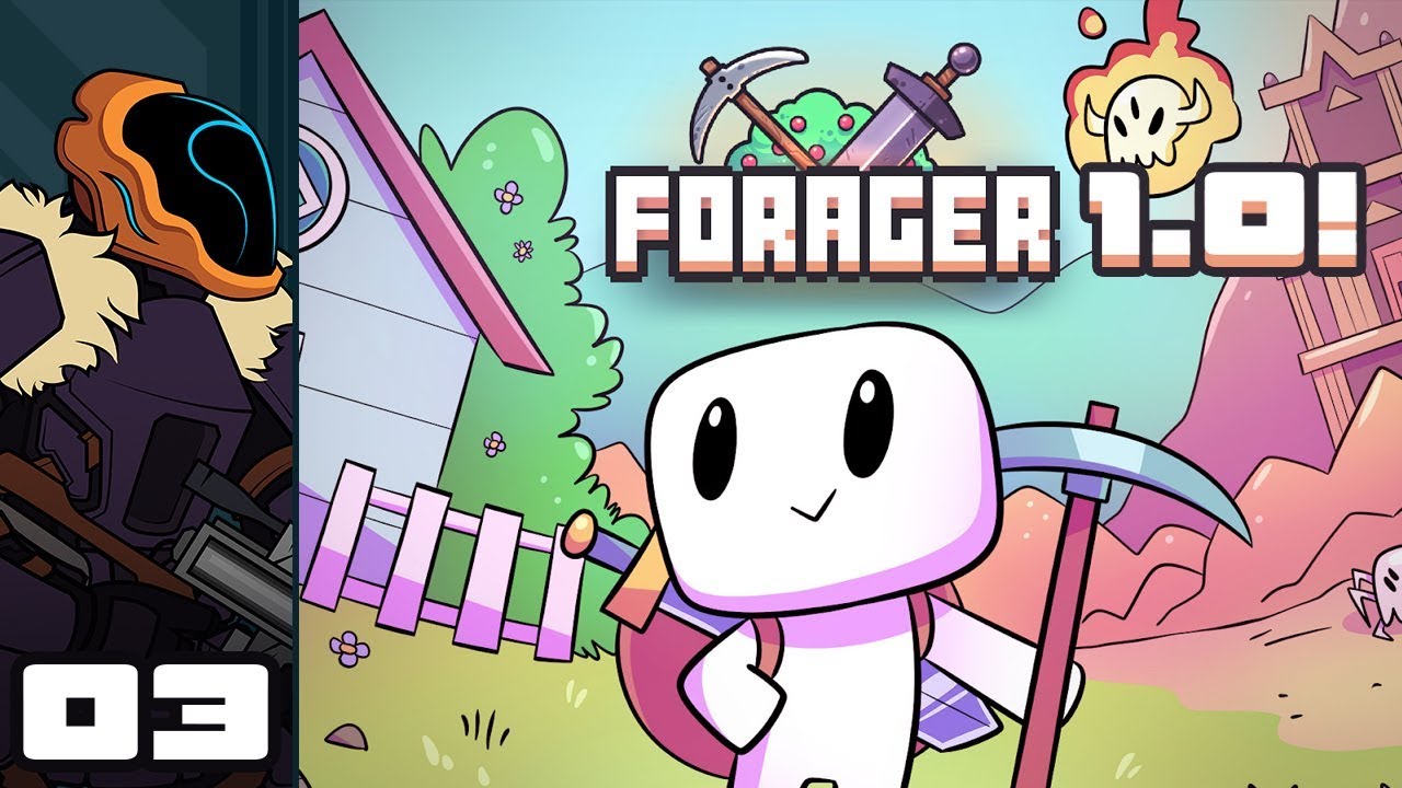 Let's Play Forager [1.0] - PC Gameplay Part 3 - Fall Guy - YouTube