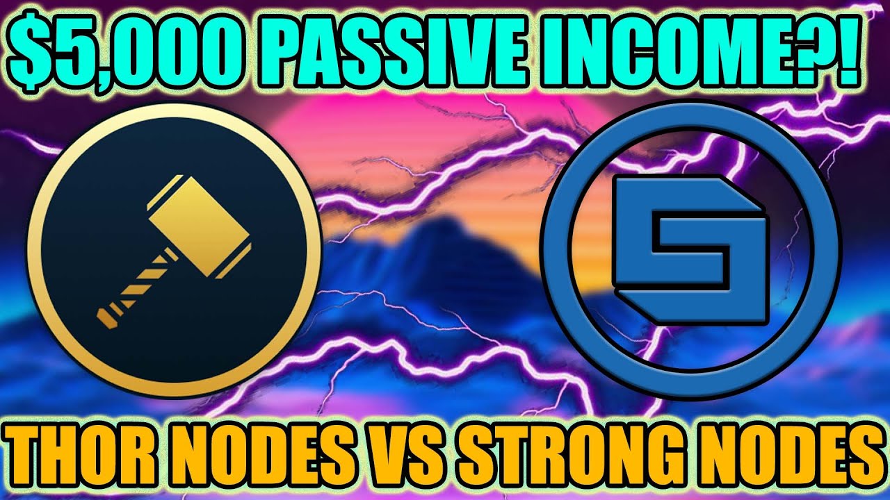 Thor Nodes and StrongBlock Nodes | Crypto Passive Income - YouTube