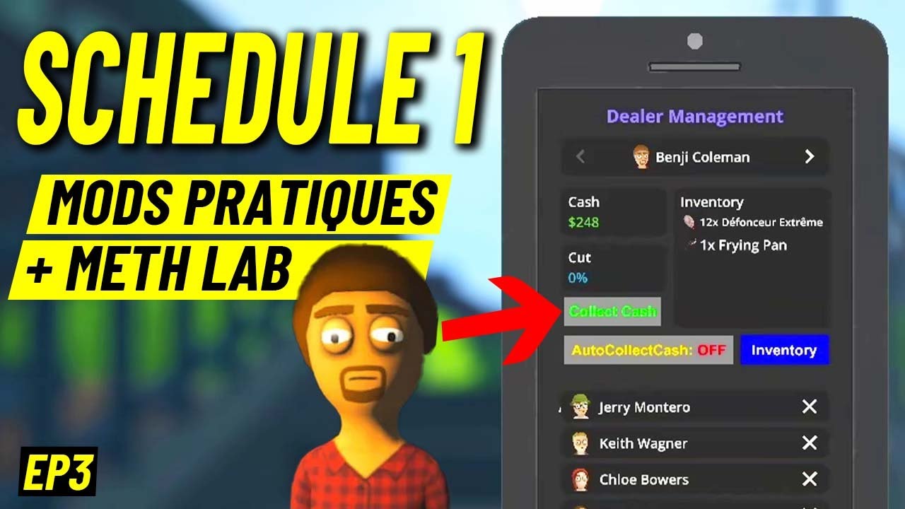 Les Mods INDISPENSABLES ! | Schedule 1 Cartel Gameplay FR Episode 3 ...