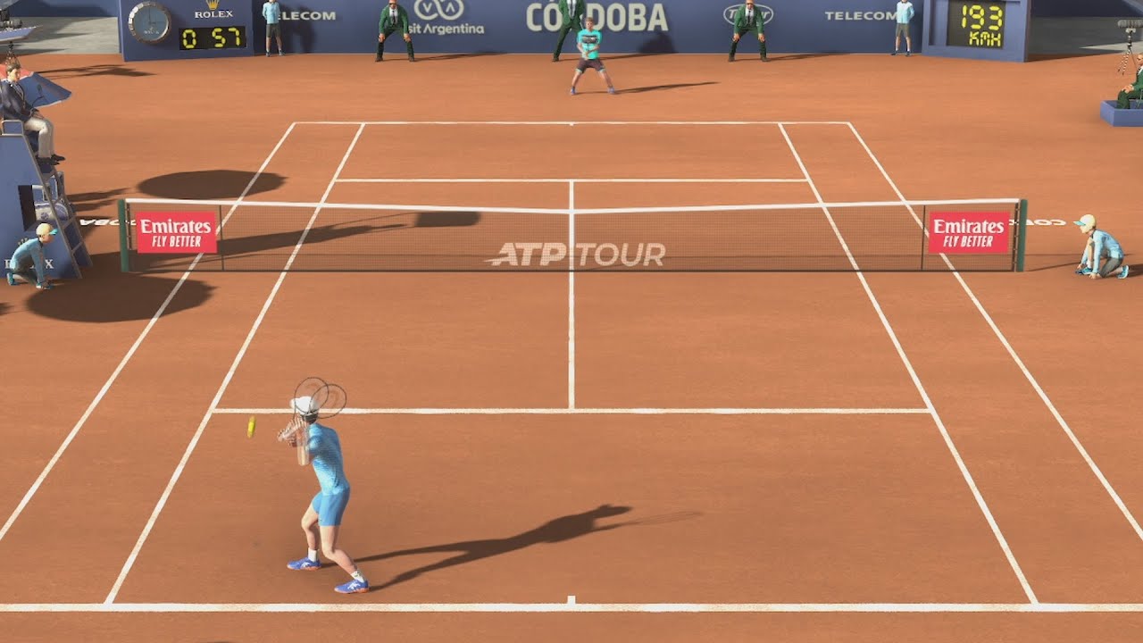 Drop Shot Novak Djokovic | Tennis Elbow 4 | Gameplay - YouTube