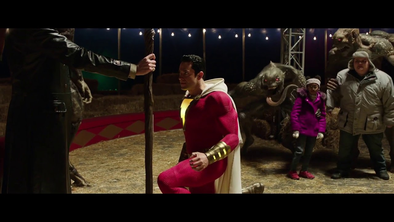 Shazam - The family transformation scene from the movie "SHAZAM" - YouTube