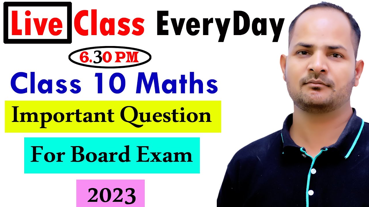Model paper Solution | Class 10 Maths | Important Question For Board ...