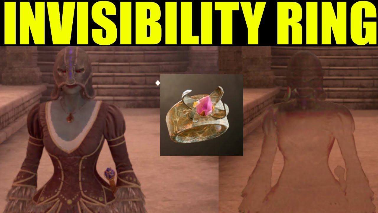 Oblivion Remastered - How to get Invisibility ring (Ring of Lordship ...