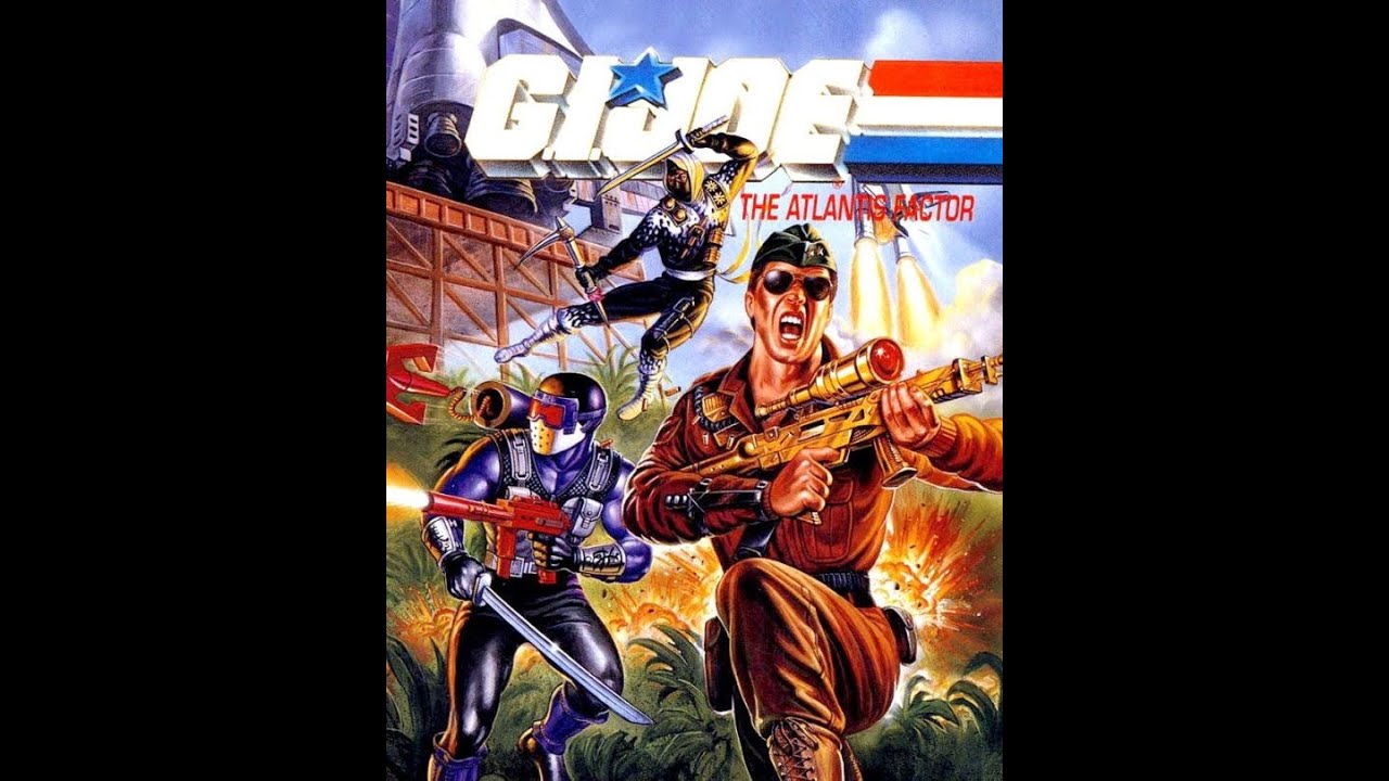 NES Nintendo Entertainment System Capcom GI JOE The Atlantis Factor ...