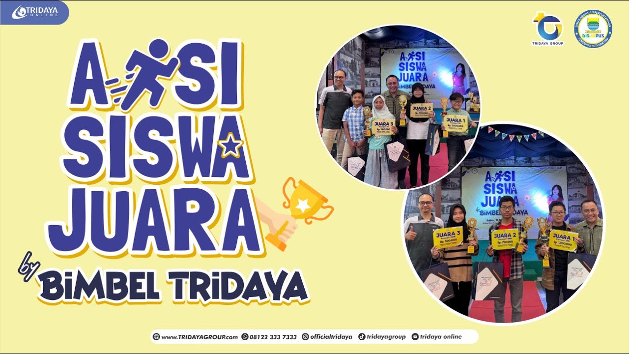 AKSI SISWA JUARA by BIMBEL TRIDAYA - YouTube