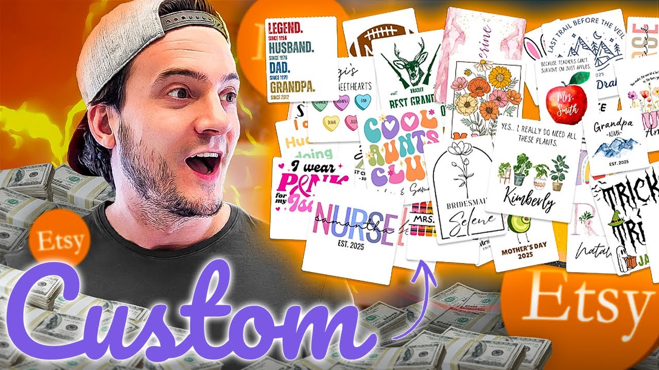 #1 Way To Go From $0 To $5k/Month on Etsy - YouTube