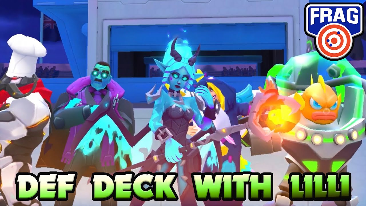 Defence Deck With Lilli, Trying to win from the back #FRAG Pro Shooter ...
