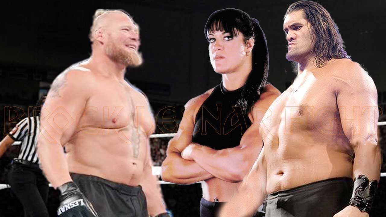 Brock Lesnar vs Great Khali Chyna Match - YouTube