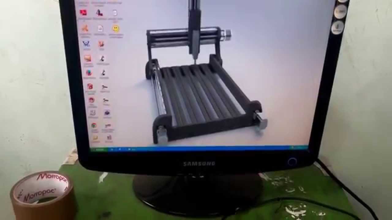 Controlar CNC Con Mach3 y Joystick para Video Juegos USB - YouTube