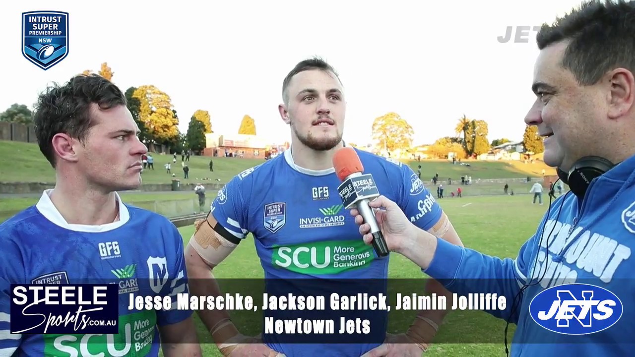 Post Match Interview Rnd 17 ISP 2018 Newtown Jets Jackson Garlick ...