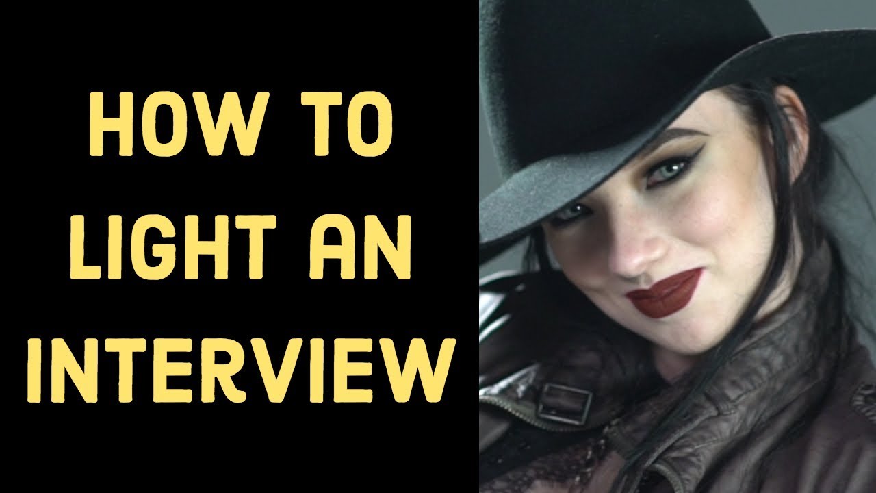 How to Light an Interview: Studio Lighting Basics [Film Jams] - YouTube