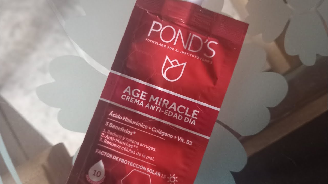 Pond's Age Miracle Crema Anti-edad día - YouTube