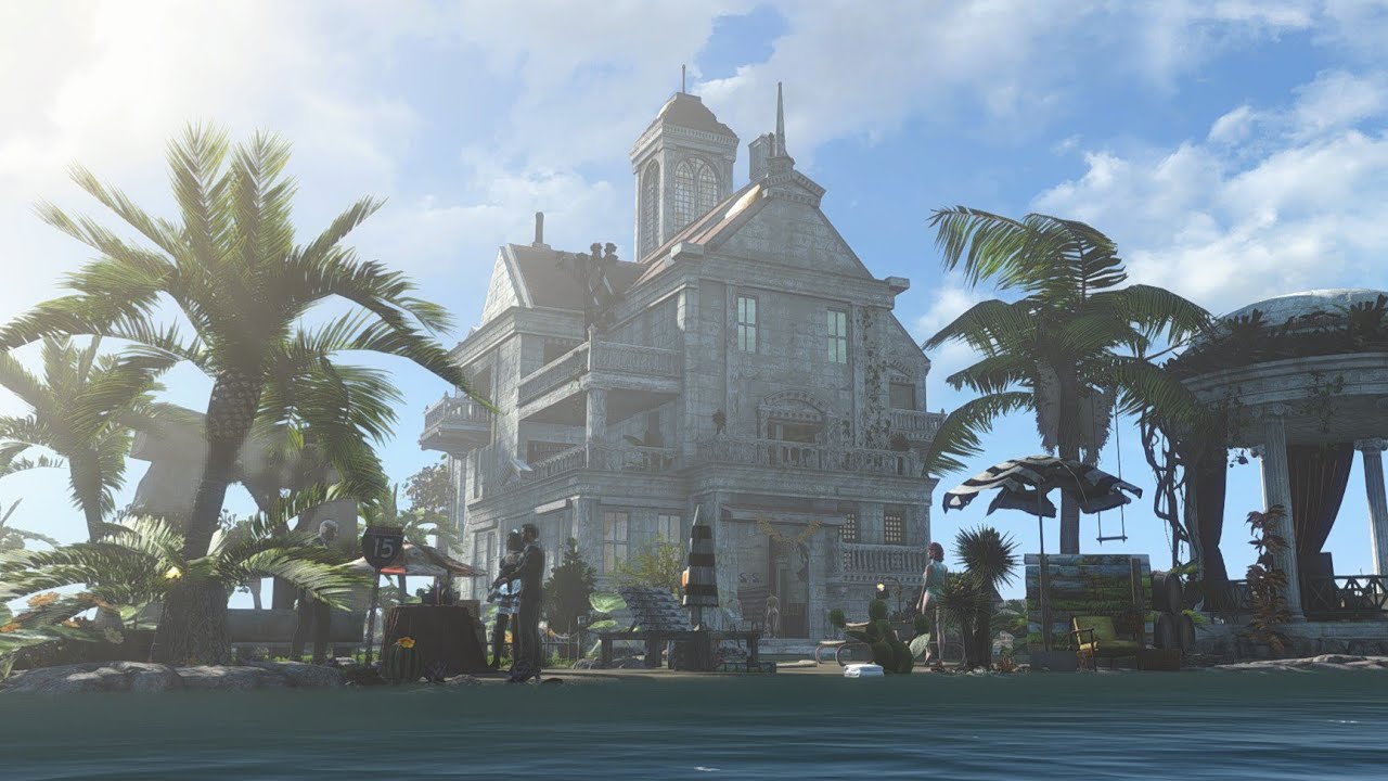 SPENT A MONTH Making my Dream House in Fallout 4! The Ultimate Vacation ...
