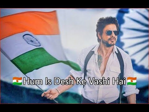 😎Hum Is Desh🇳🇪Ke Vashi Hai🤗SRK Happy New Year Movie😍Dialogue WhatsApp Status💗||💞MustWatch💘