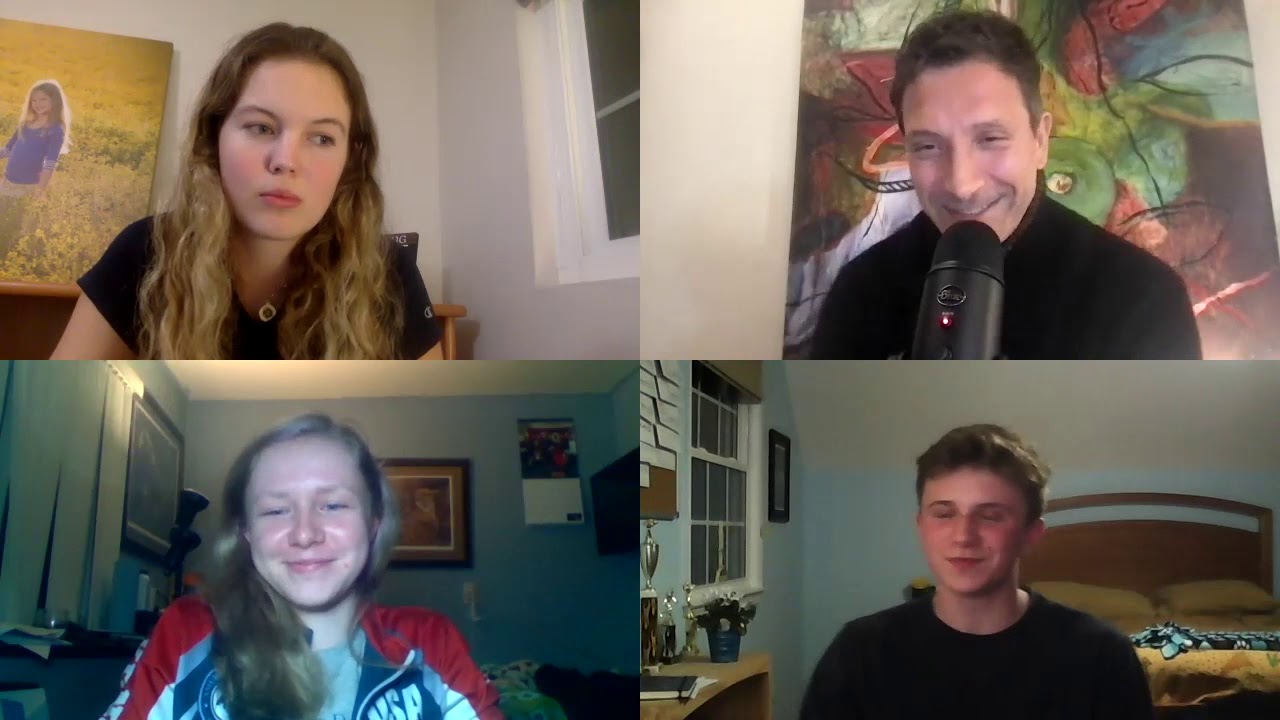 Interview with the junior handlers; Natalie Spinsby, McKenzie Minto and ...