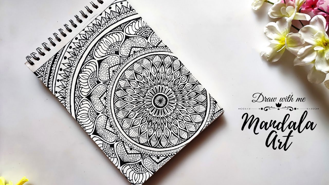Mandala Art | Mandala Pattern | Easy Mandala Art for Beginners - YouTube