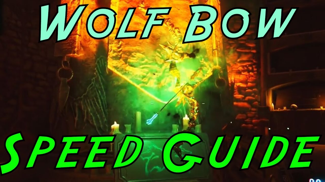 Wolf Bow Upgrade | Speed Guide | Solo | Der eisendrache | Voice TuT ...