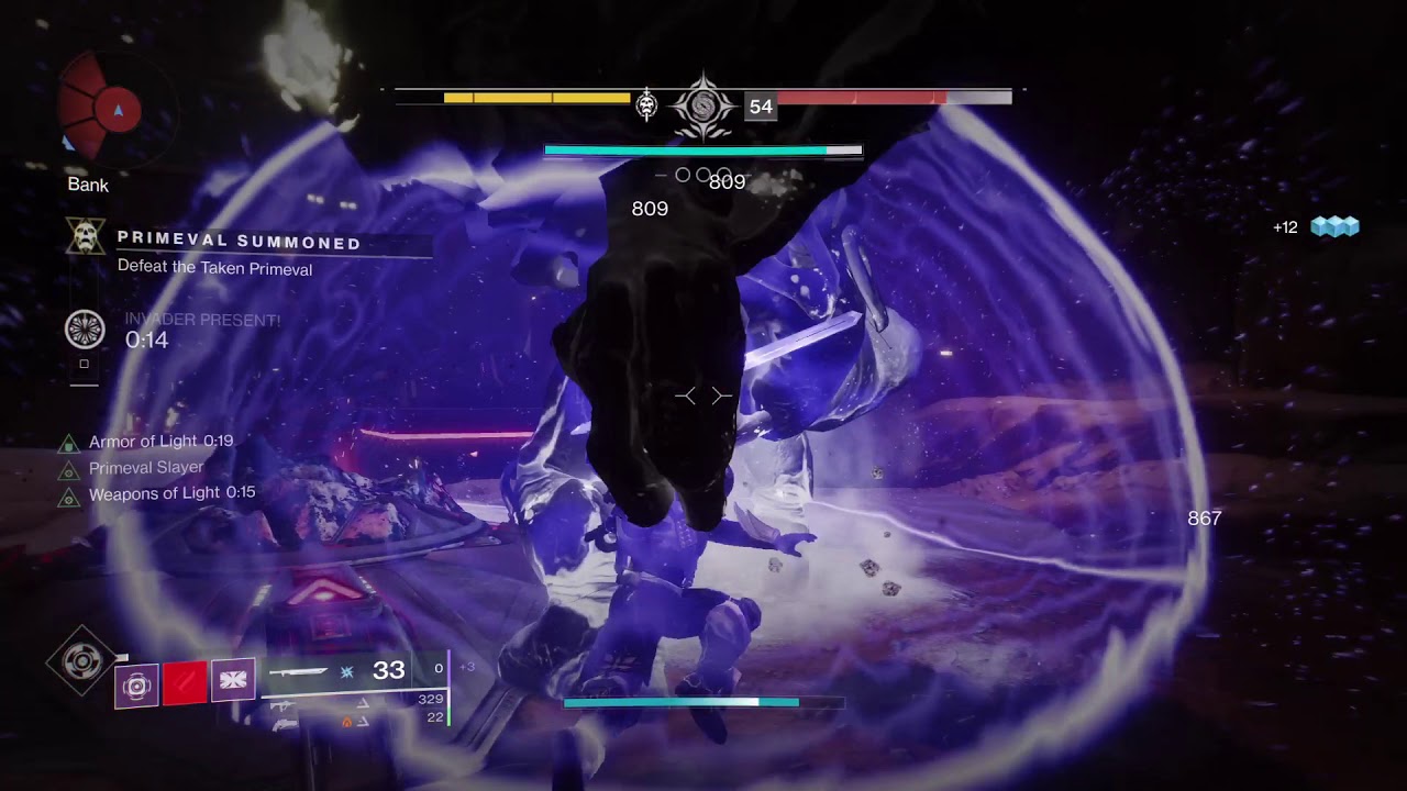 Destiny 2 93% primevil damage twice pt 1 - YouTube