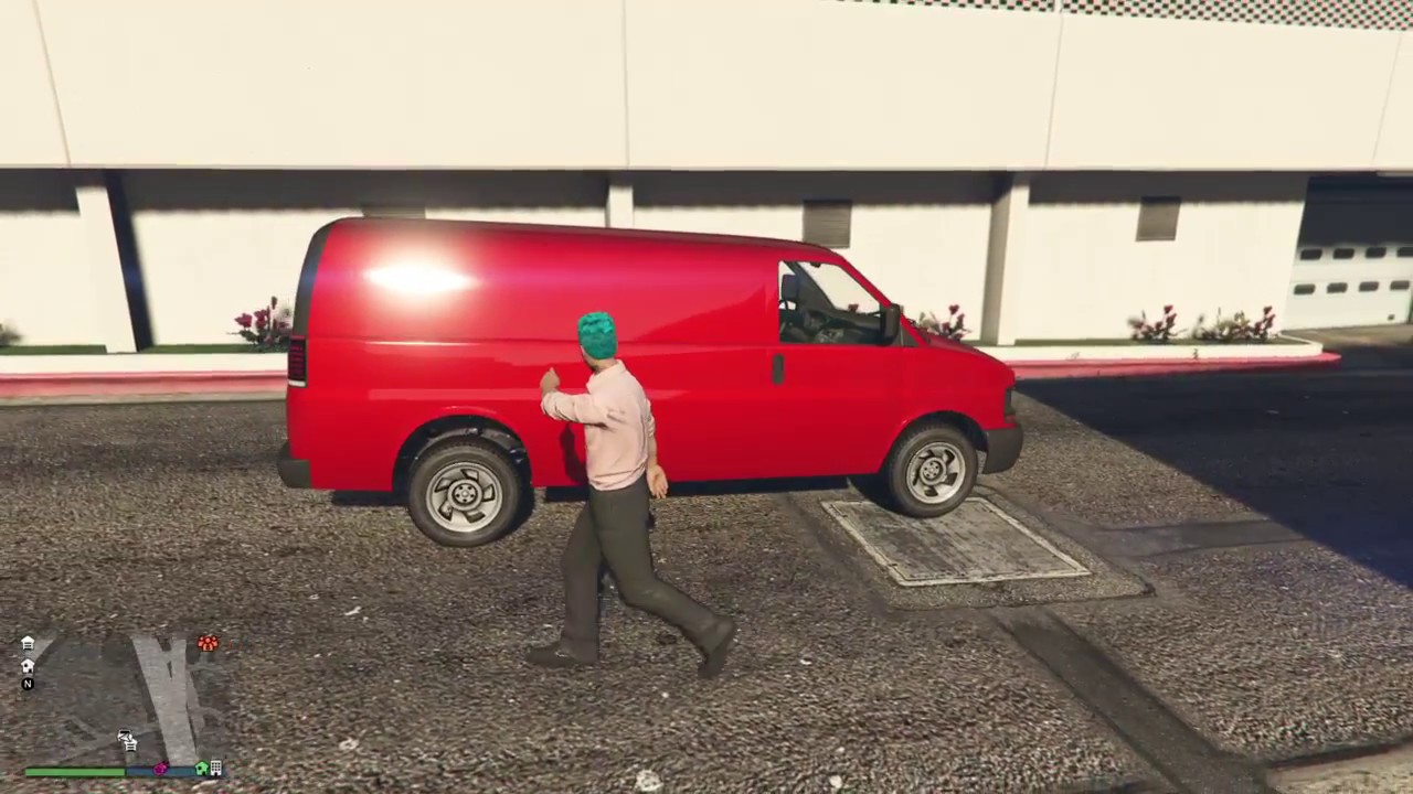 GTA V - Vapid Speedo van test drive street and motorway - YouTube