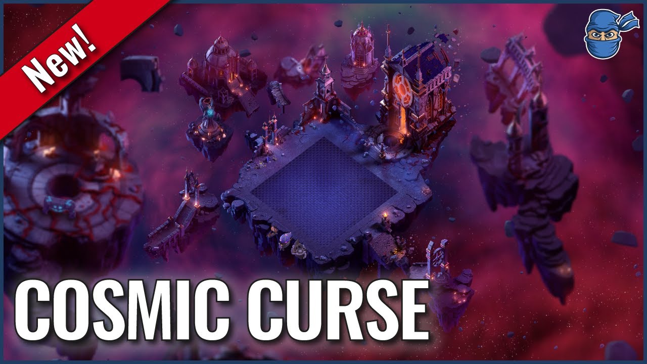 New Cosmic Curse Scenery - October 2025 | Clash of Clans - YouTube
