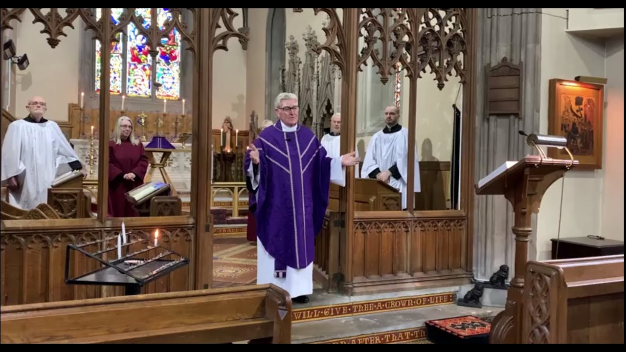 Eucharistic for Lent 1, with Rev John Evans - YouTube