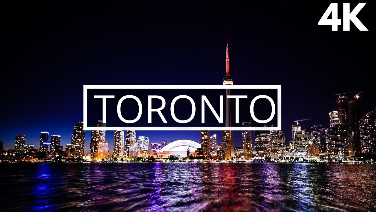 Toronto Drone Footage 4K [Night] - Downtown Toronto,Canada | Cinematic ...