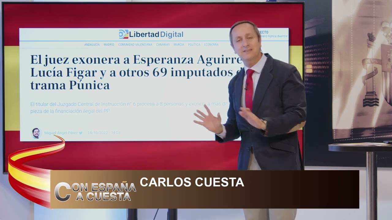 CARLOS CUESTA: El juez ha exonerado a Aguirre, Lucia Figar y otros 69 ...