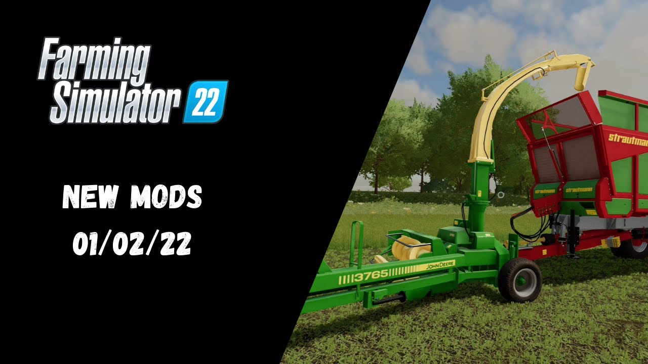 FS22 - New Mods 01/02/22 - Farming Simulator 22 - YouTube