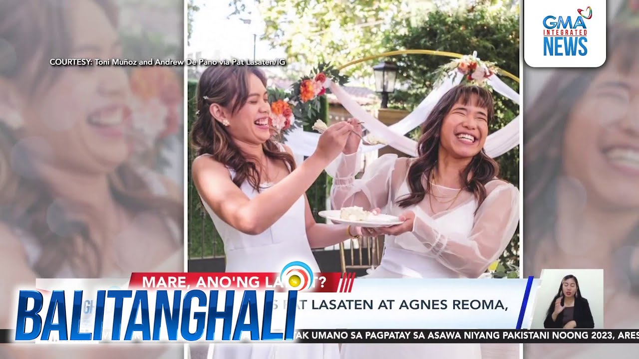 Ben&Ben members Pat Lasaten at Agnes Reoma, ikinasal na | Balitanghali ...