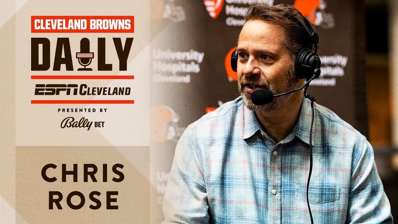 NFL Network Host Chris Rose Joins the Show Pt 1 | Cleveland Browns ...