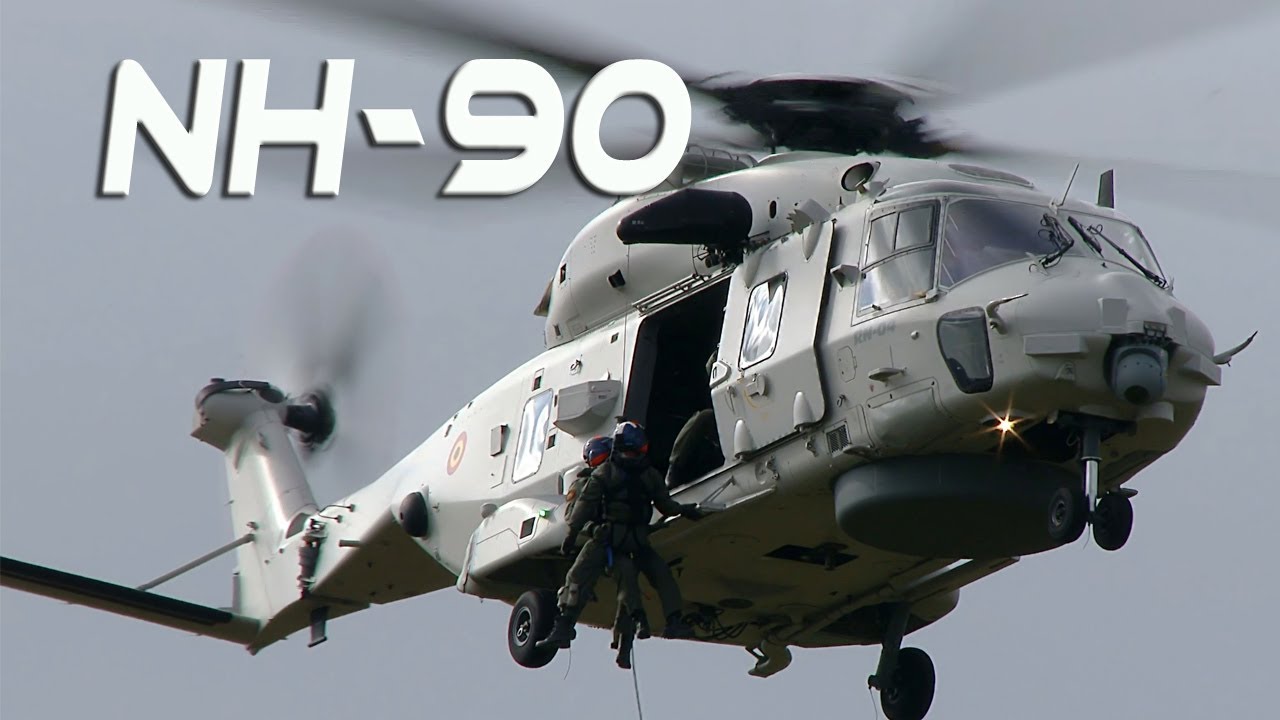 4Kᵁᴴᴰ NH90 4K UHD NH-90 Airbus (Eurocopter)-Agusta-Westland . - YouTube