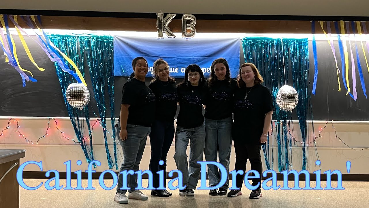 California Dreamin’- Kanga Blue A Cappella Spring 2025 - YouTube