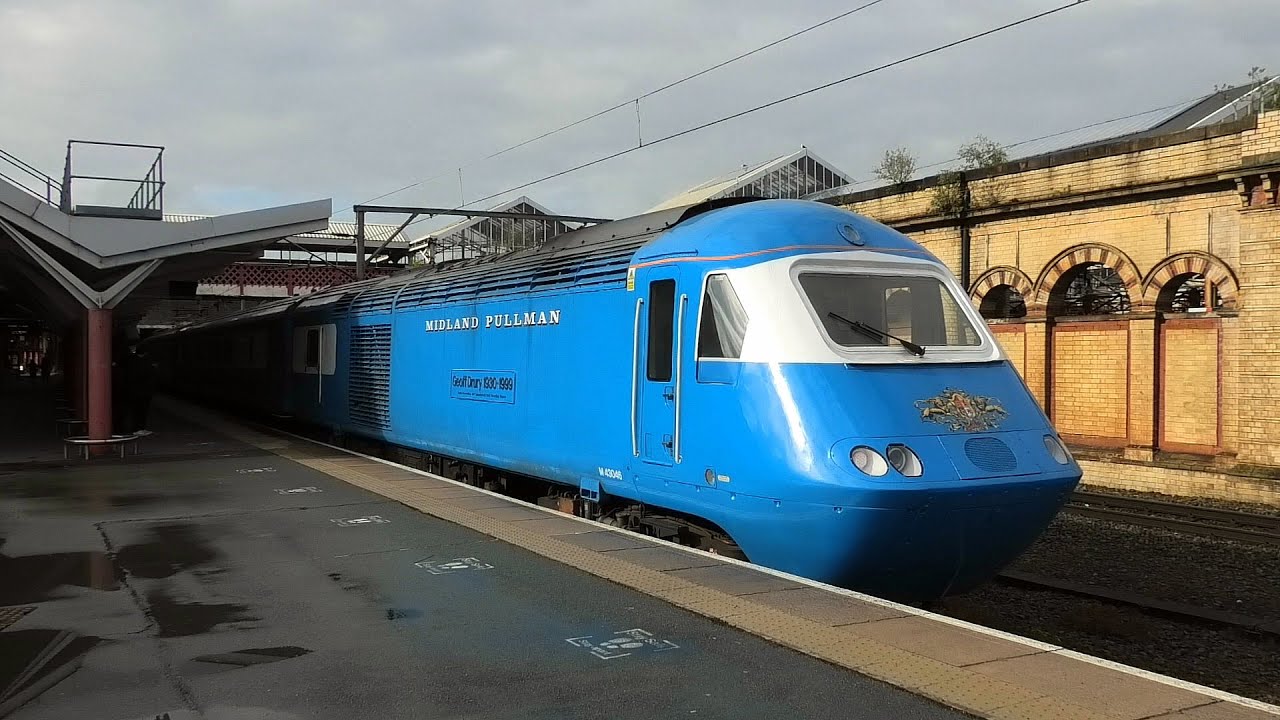 The BLUE ,Midland Pullman RETURNS to Crewe, 6th May 2021 - YouTube