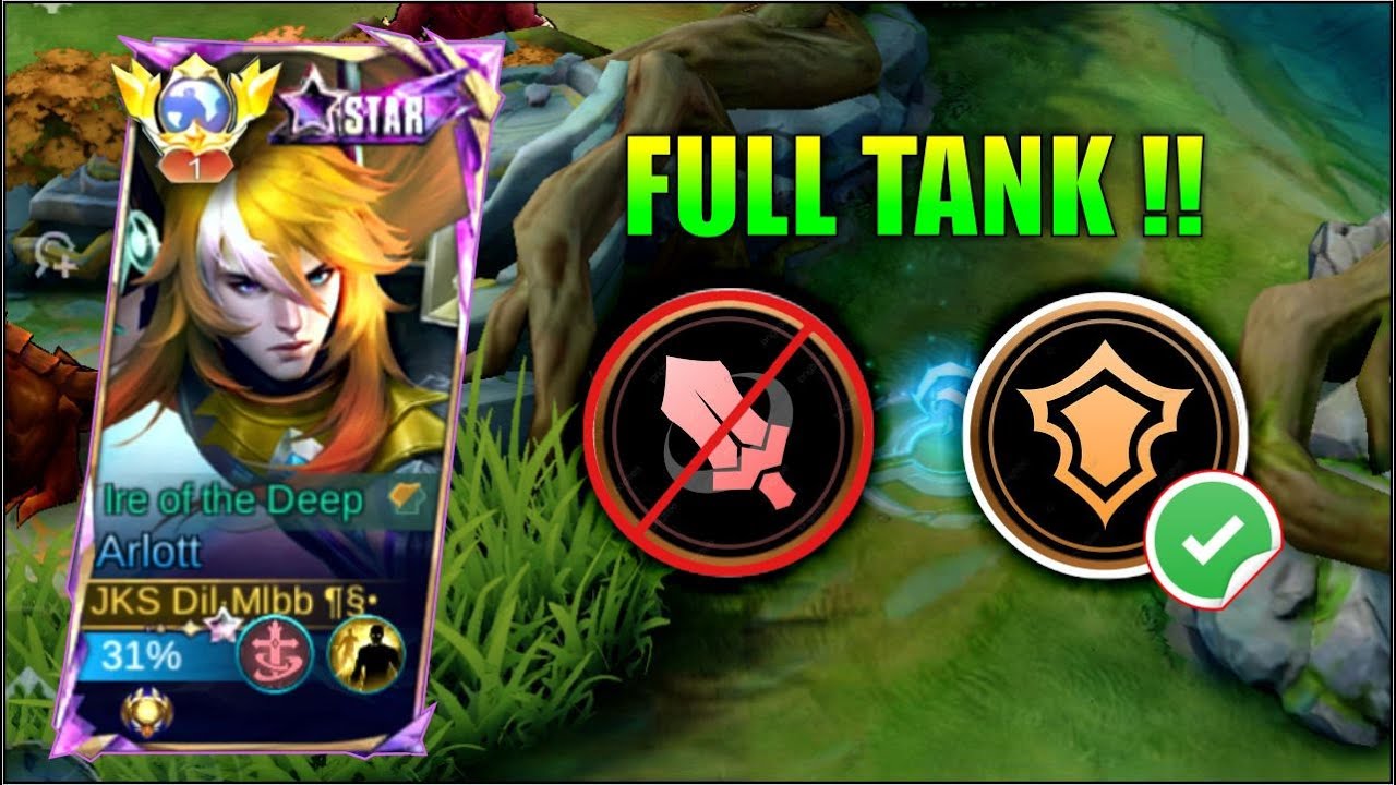 AKHIRNYA !! ARLOTT EXPLANE FULL TANK !! BEGINI BUILD DAN EMBLEM TERBARU ...