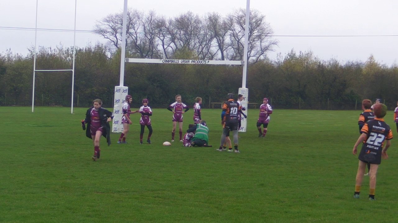 thornhill trojans u11/12s vs cottingham tigers u11/12s (away) - YouTube