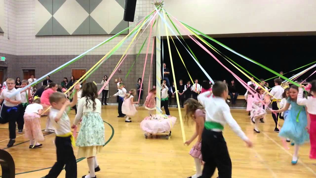 Third Grade—Maypole (2014) - YouTube