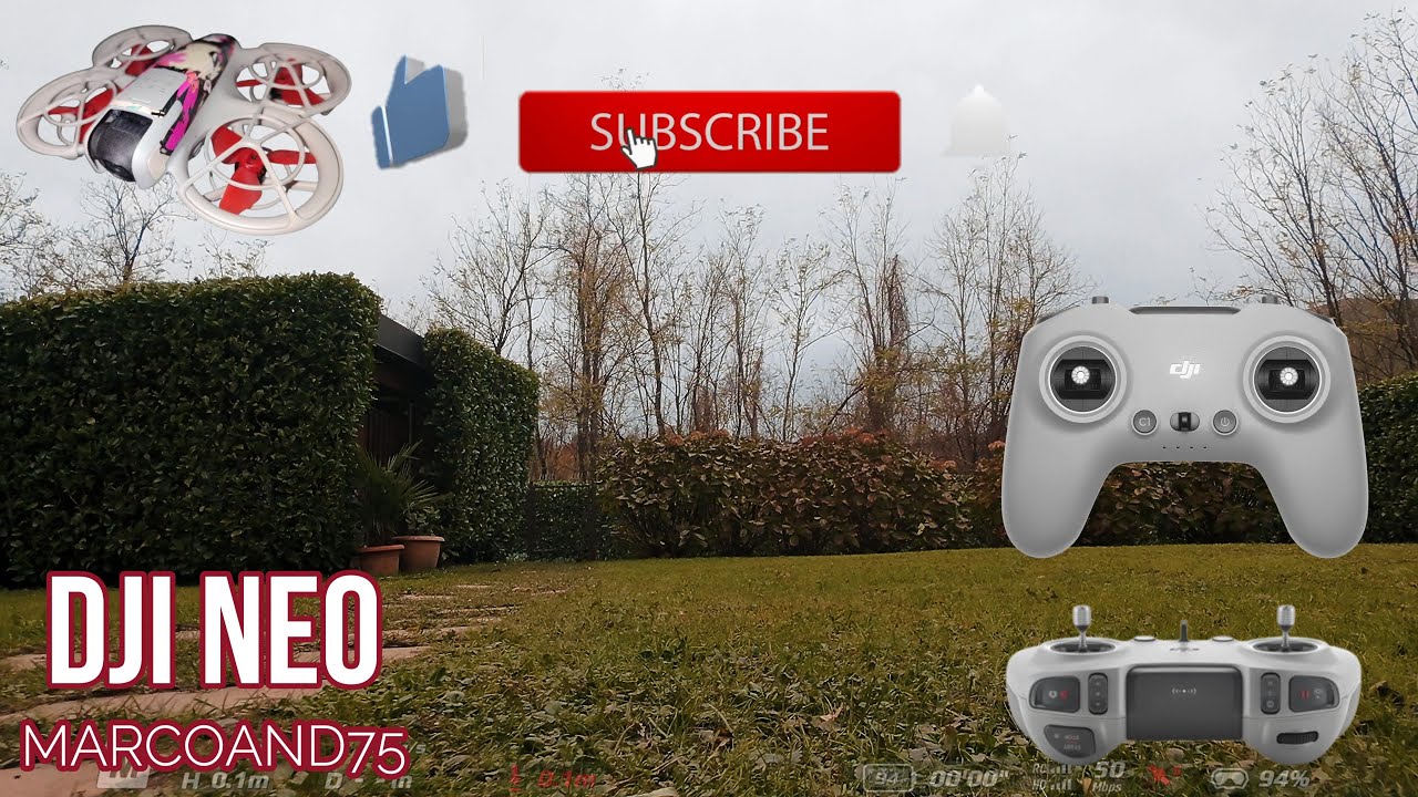 DJI NEO - Secondo giorno con Goggles N3 e FPV Controller 3 - YouTube