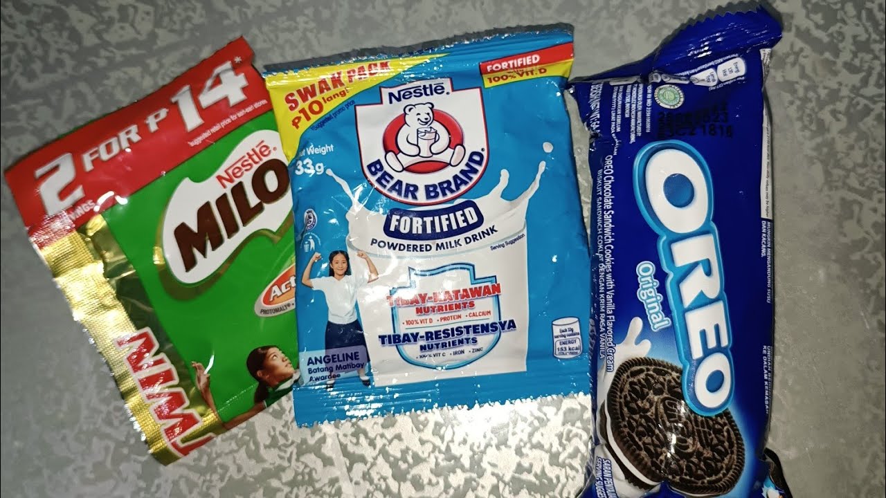 Trending Milo Oreo/ Cream -o drink | 3 ingredients only - YouTube